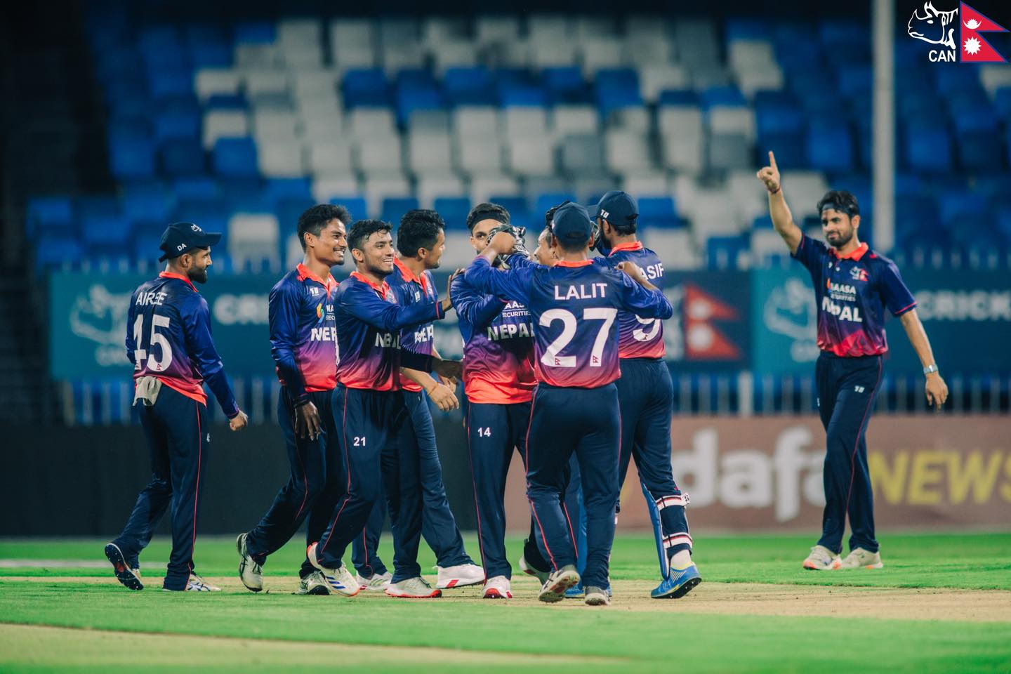 Nepal's first win over a Test nation