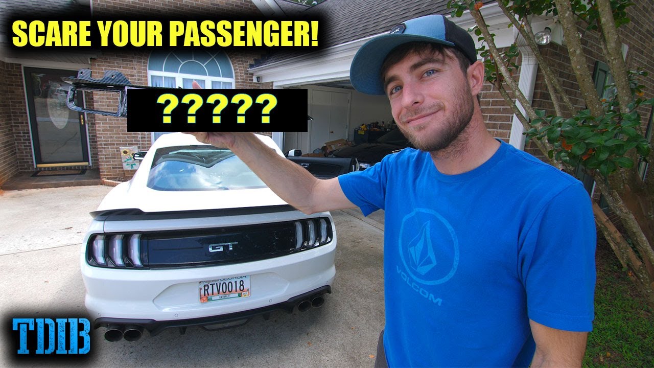Installing a car part that scares my passengers' reactions