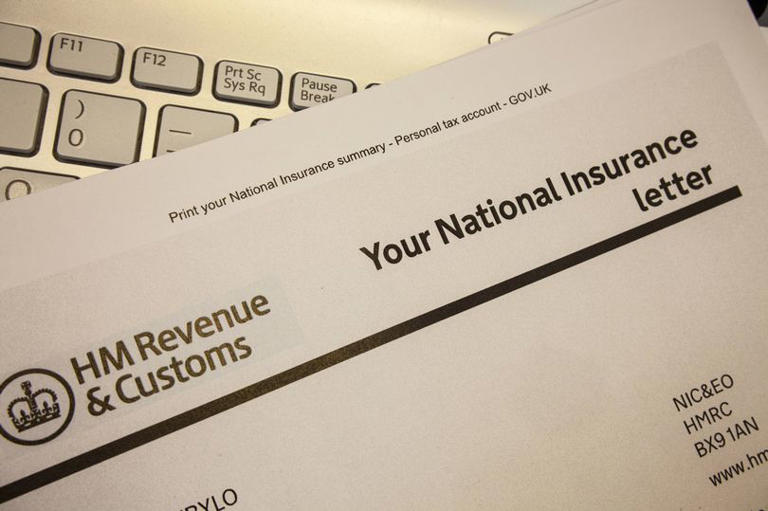 HMRC issues warning to anyone with a National Insurance number to ...