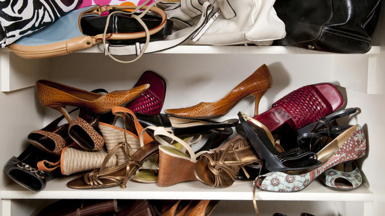 Double The Shoe Storage Space In Your Closet With Just One Affordable Hack