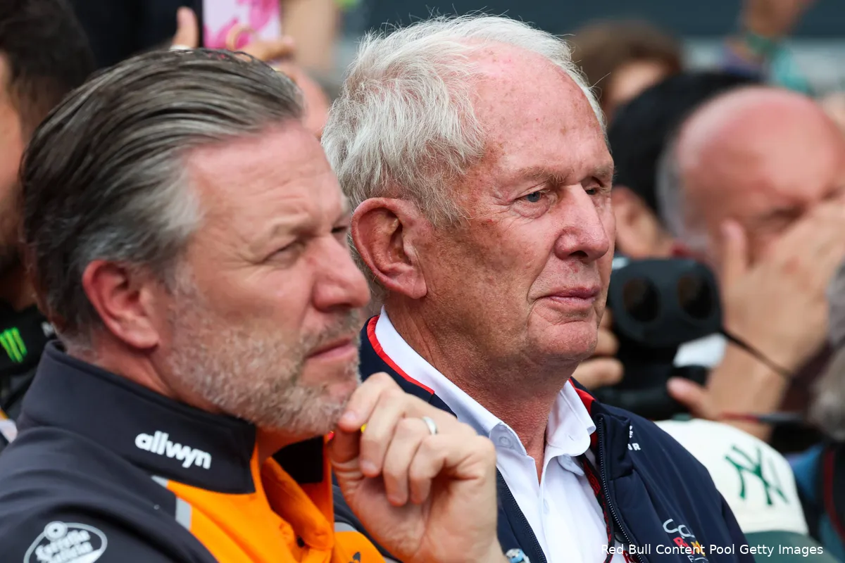 Brown zet de boel nog meer op scherp: 'Ze zijn doodsbang om Verstappen ...