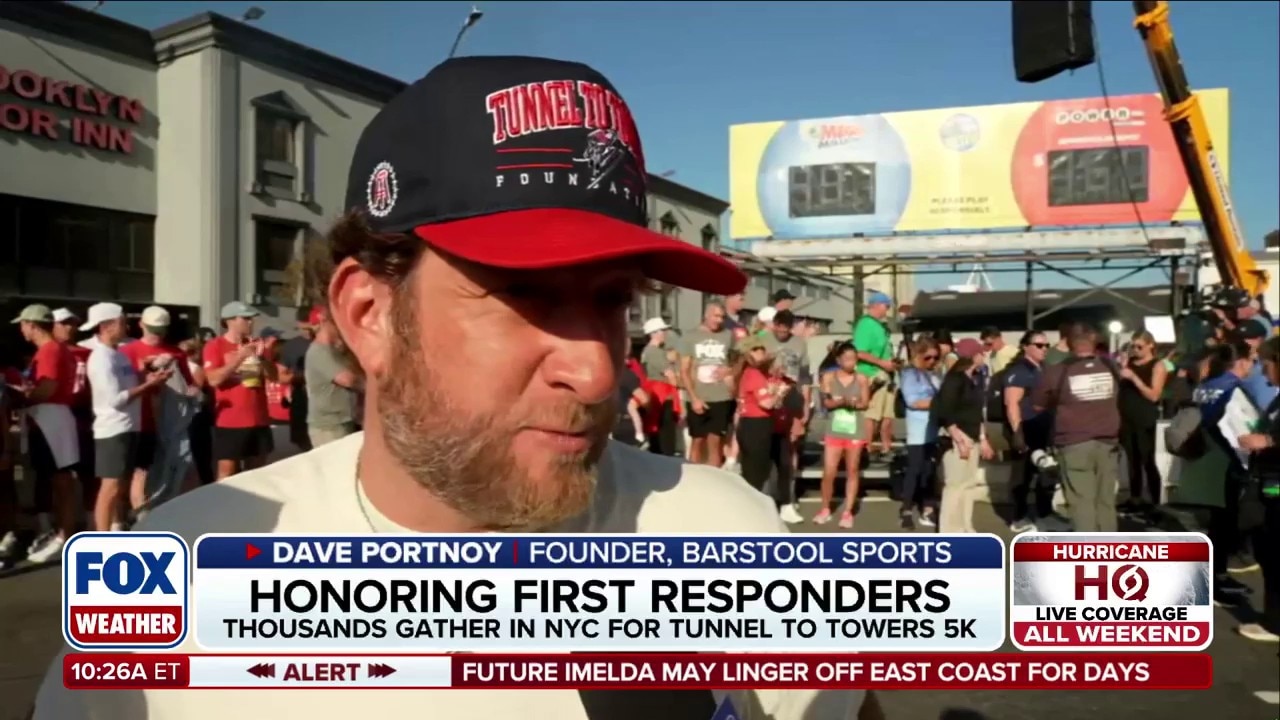 Barstool Sports Founder Dave Portnoy talks Tunnel to Towers 5K in New ...