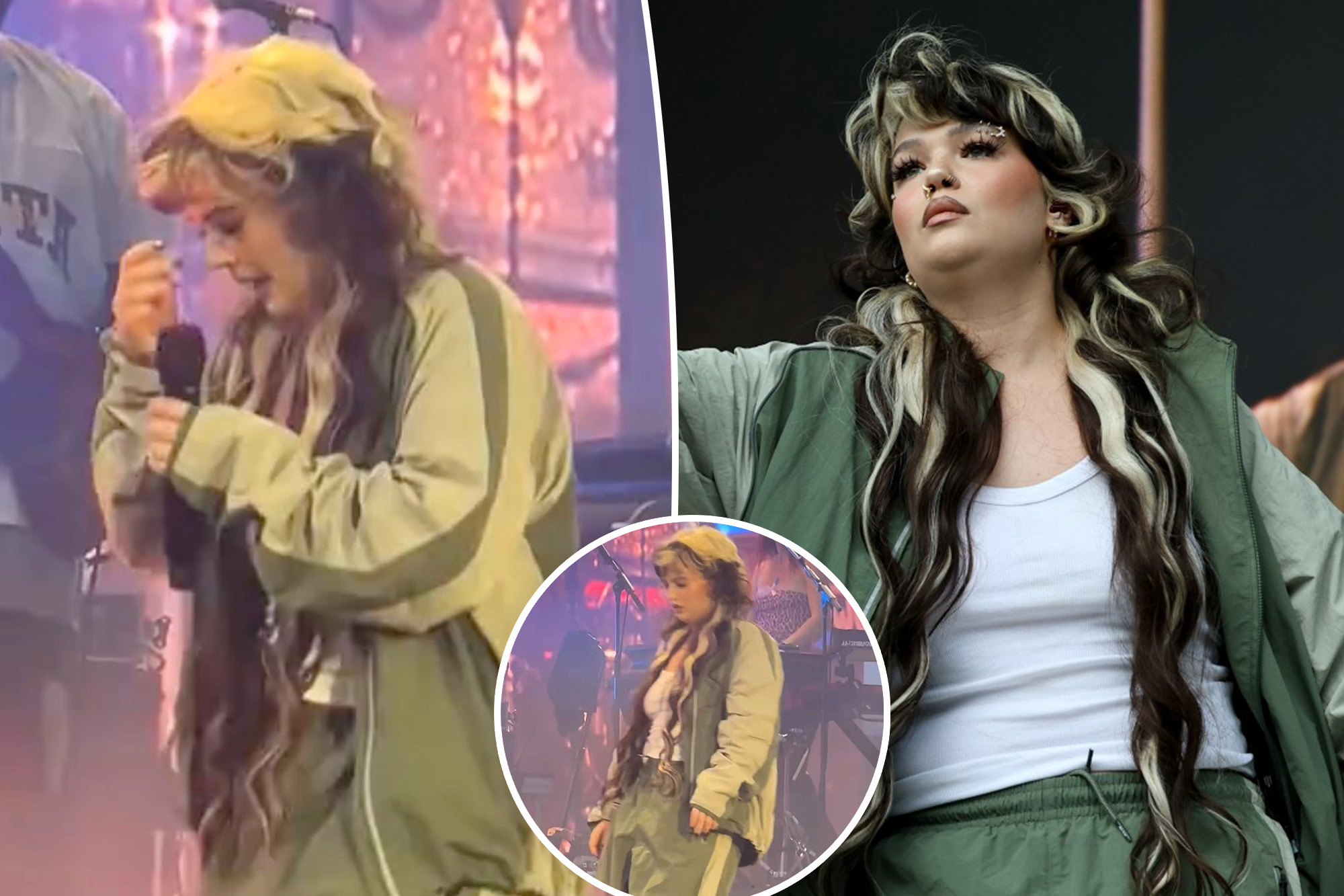 Lola Young speaks out after collapsing on stage during festival performance