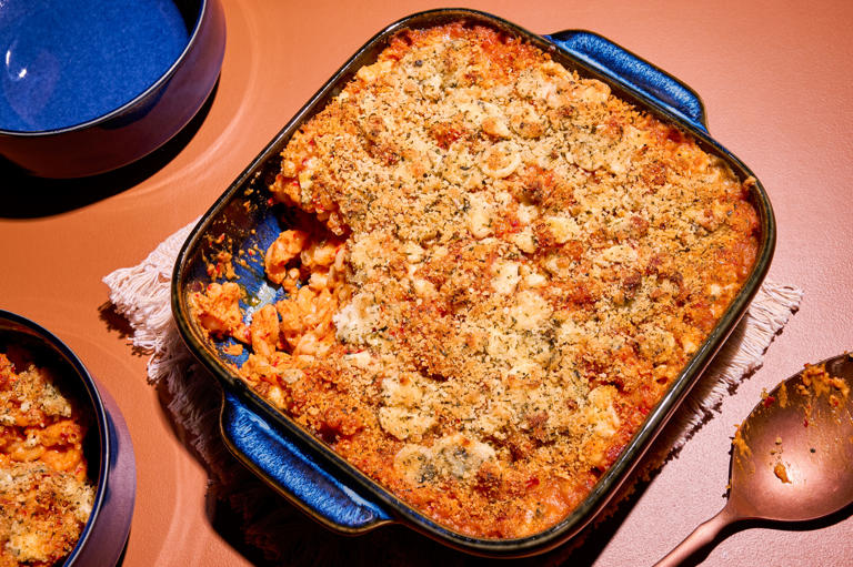 ’Nduja adds meaty, funky spice to this decadent mac and cheese