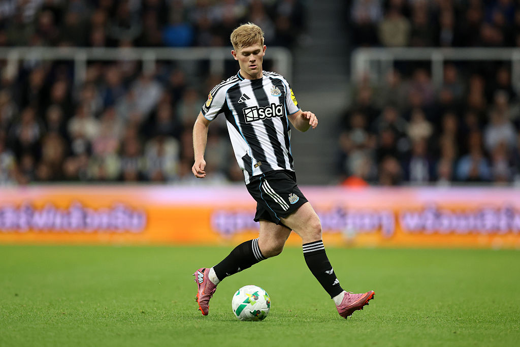 The official reason Lewis Hall is out for Newcastle United against ...