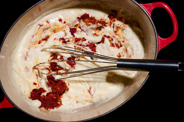 ’Nduja adds meaty, funky spice to this decadent mac and cheese