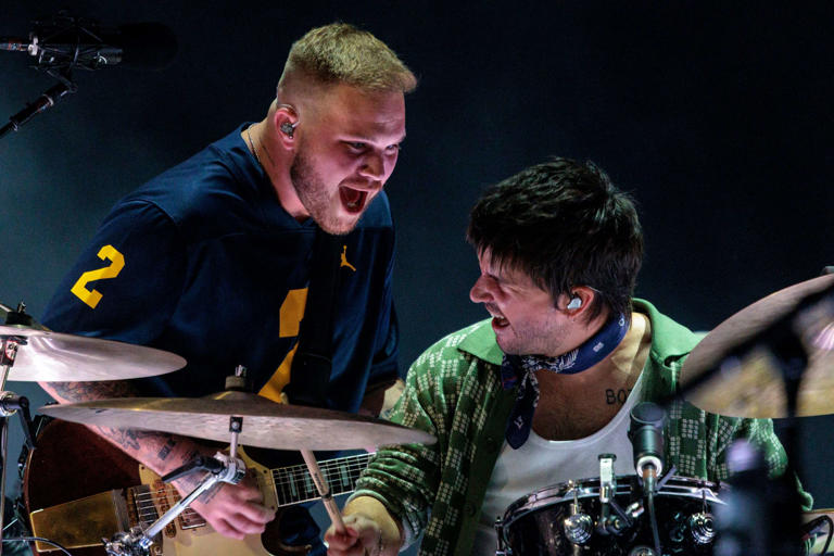Scenes from record-setting Zach Bryan, John Mayer concert at Michigan ...