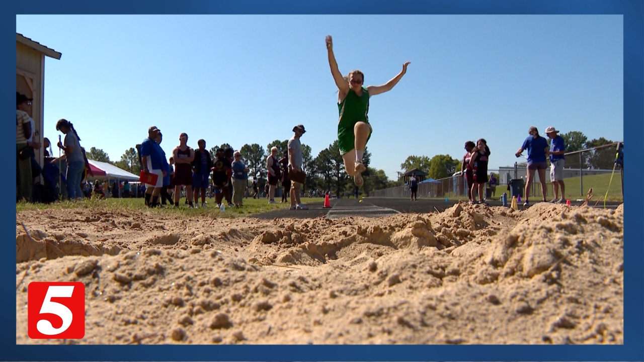 Blind athletes compete in national track championship in Tennessee