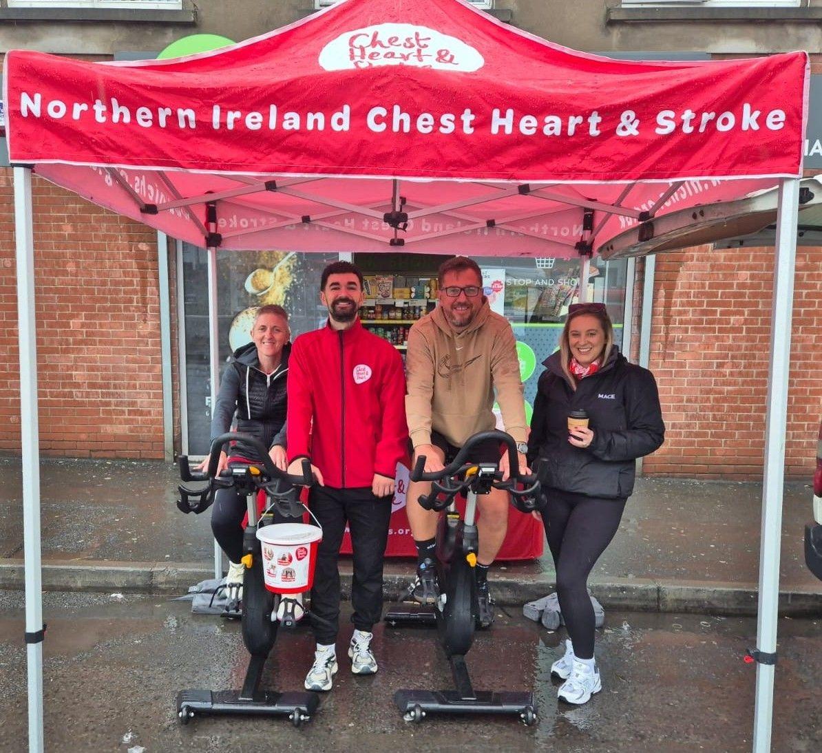 Mace Lurgan team goes the distance for Northern Ireland Chest Heart and ...