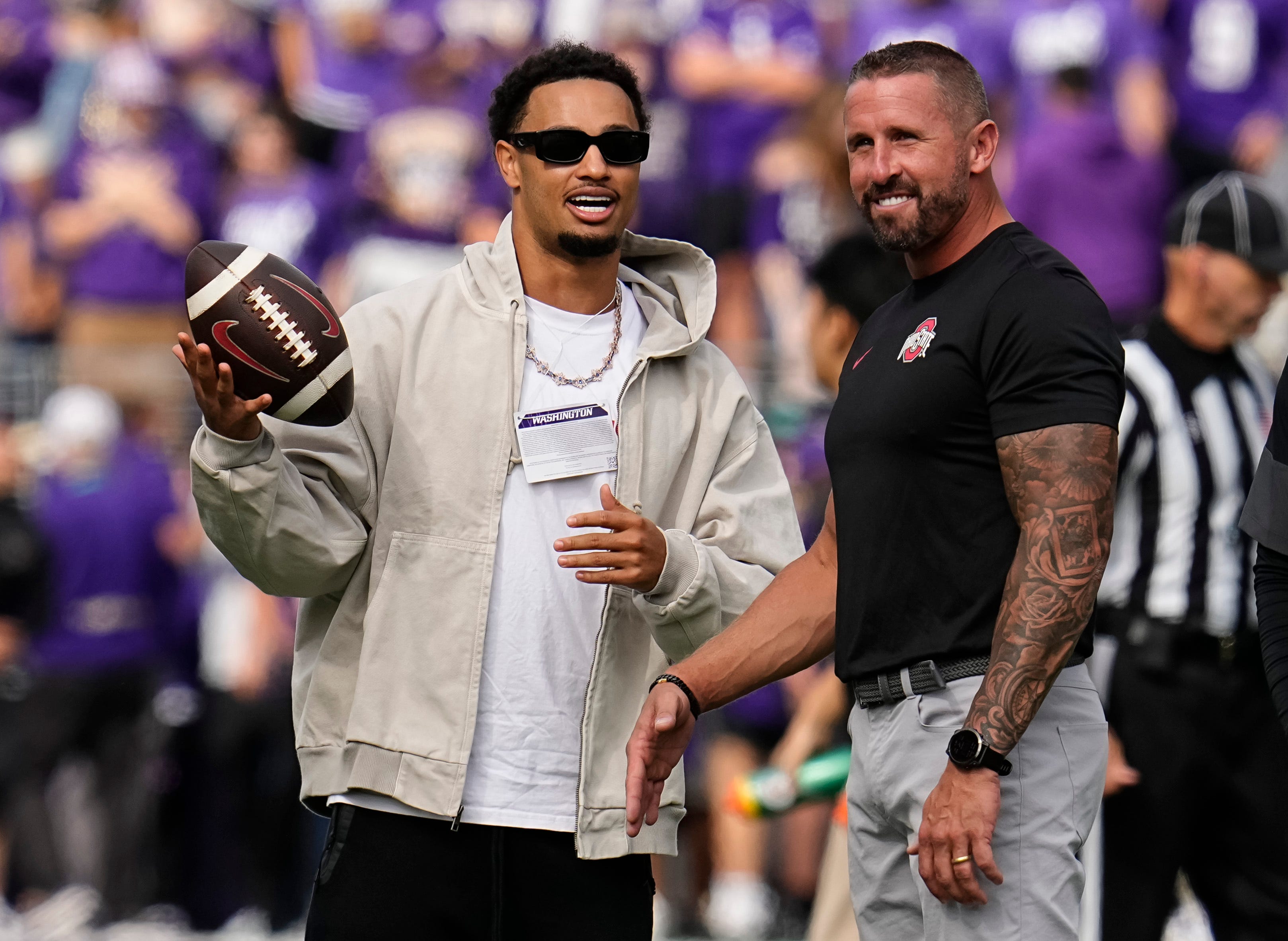 Jaxon Smith-Njigba thinks Ohio State's Jeremiah Smith's ceiling higher ...