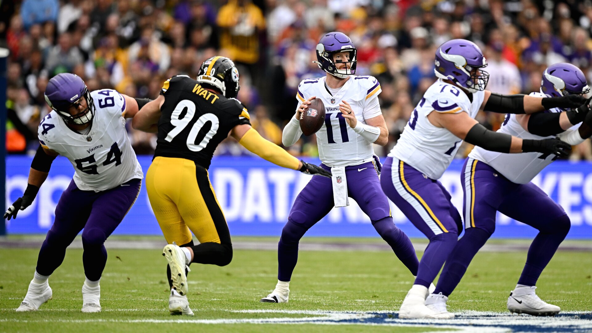 Vikings take early lead after Steelers' defensive TD is overturned on ...