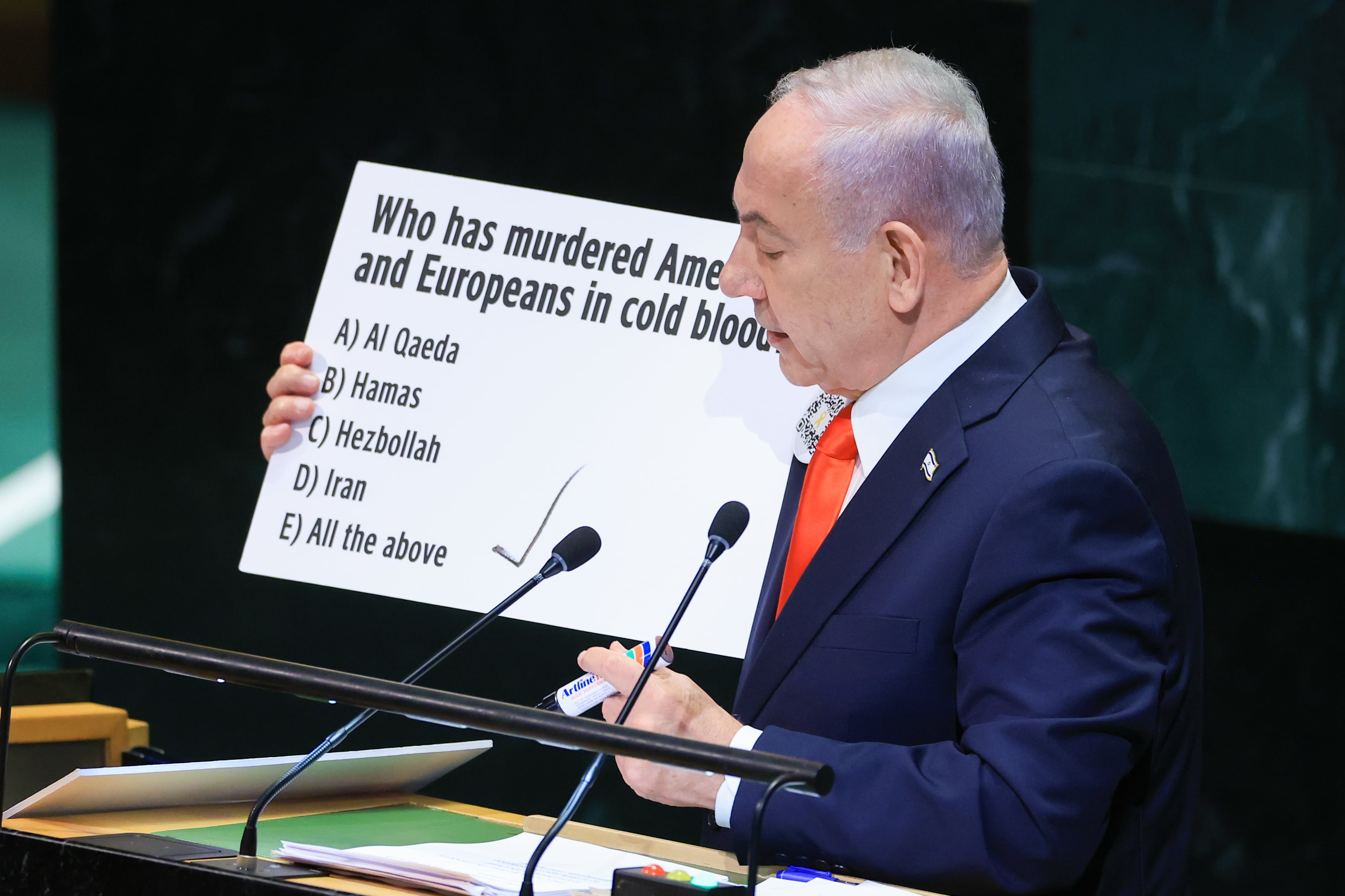 Netanyahu's UN Speech Met With Walkouts, Protests