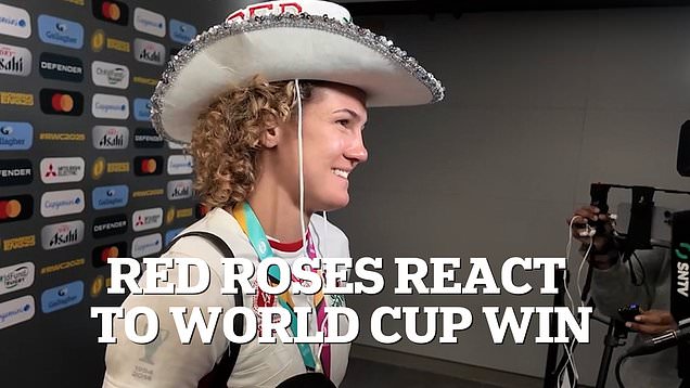England's Red Roses react to World Cup win after beating Canada