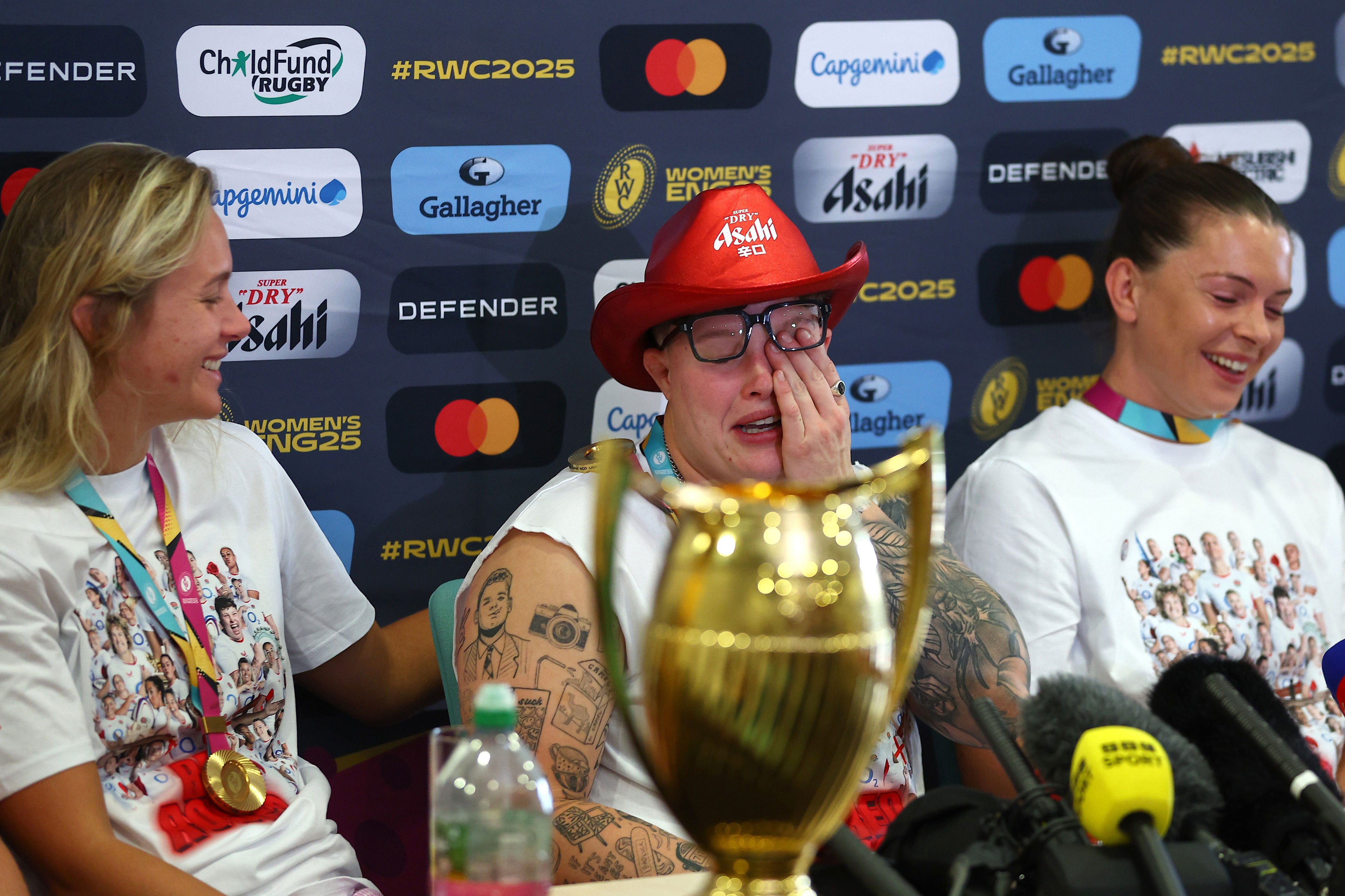 Inside England’s World Cup-winning party — how the Red Roses celebrated ...