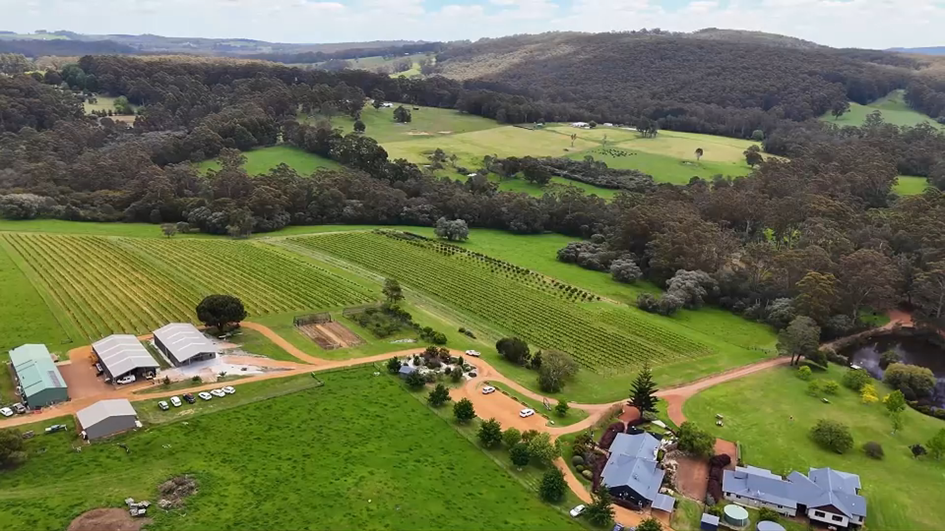 Western Australia - Singlefile Winery & Ocean Breeze