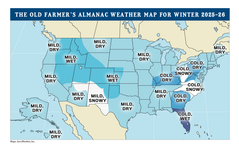 Will Ohio have a cold, snowy winter? What the Old Farmer’s forecast says