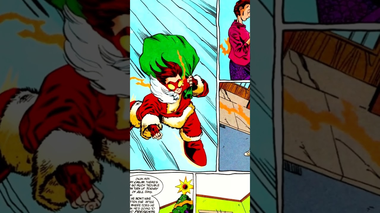 Flash’s Impulse Becomes Santa in This Comic Story