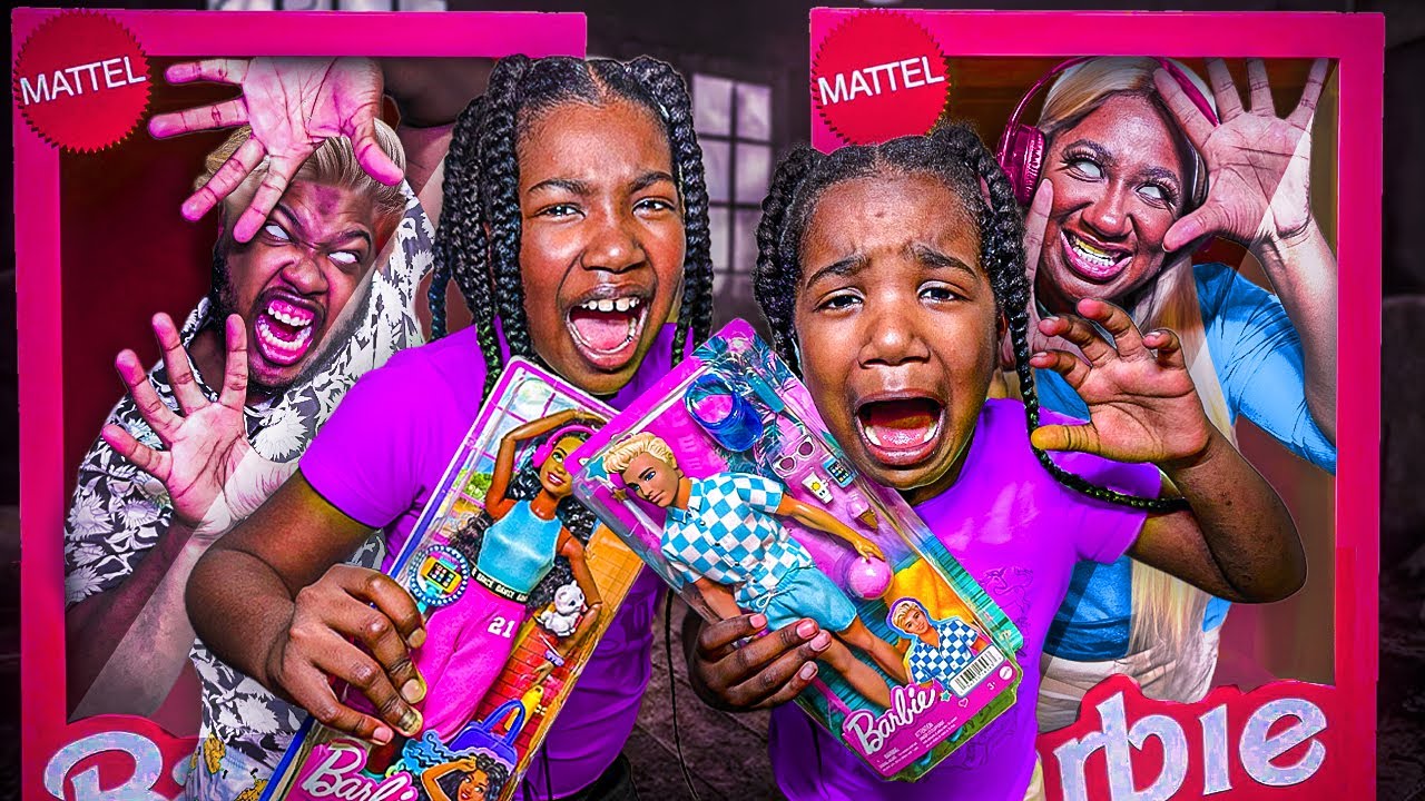 Siblings’ evil wish turns parents into Barbie and Ken in family skit