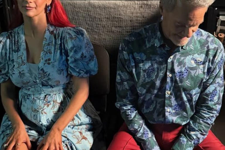 Strictly's Dianne Buswell declares 'stop it' amid Stefan Dennis 'cancelled flight' and baby bump ...