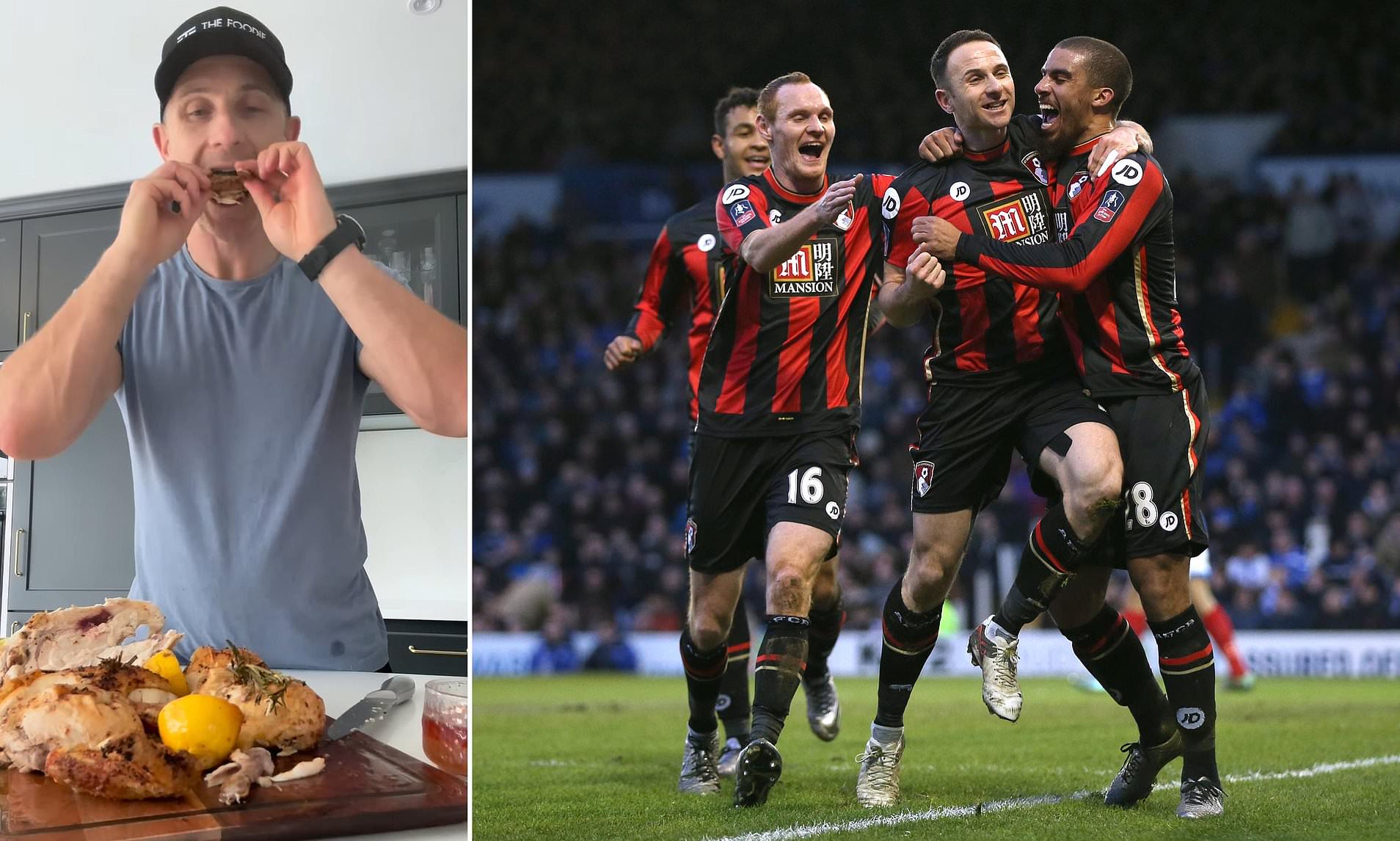 Meet the former Premier League footballer who is now a FOOD influencer