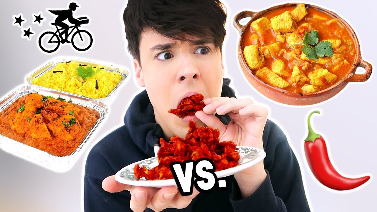 Comparing takeaway Indian curry against a homemade version from scratch