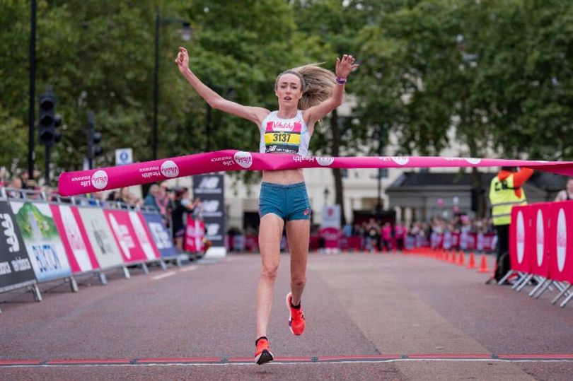 Eilish McColgan runs fastest time at London 10k as she equals win record