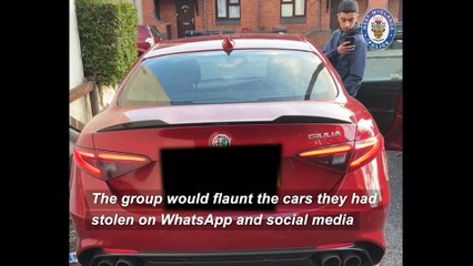 Brazen gang nailed after filming themselves doing wheel spins in stolen ...