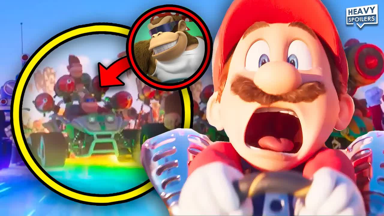 Super Mario Bros. Movie Official Trailer Breakdown | Easter Eggs ...