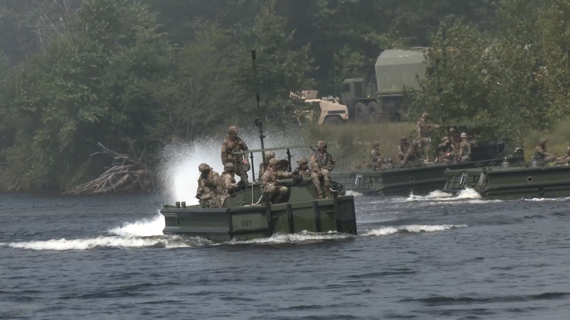 U.S Army Bridge Deployment Exercise