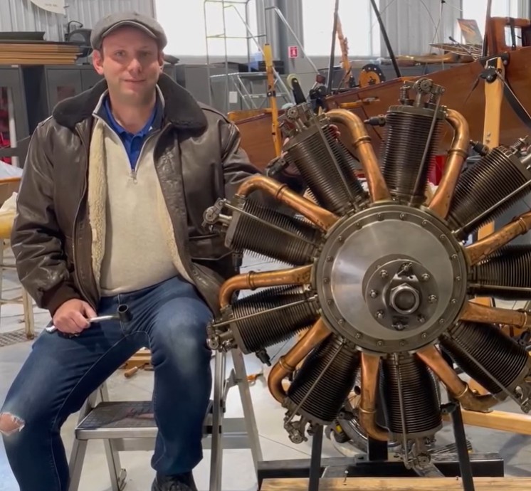 Rotary Engine in World War I Aircraft: An Interview with Mark Mondello