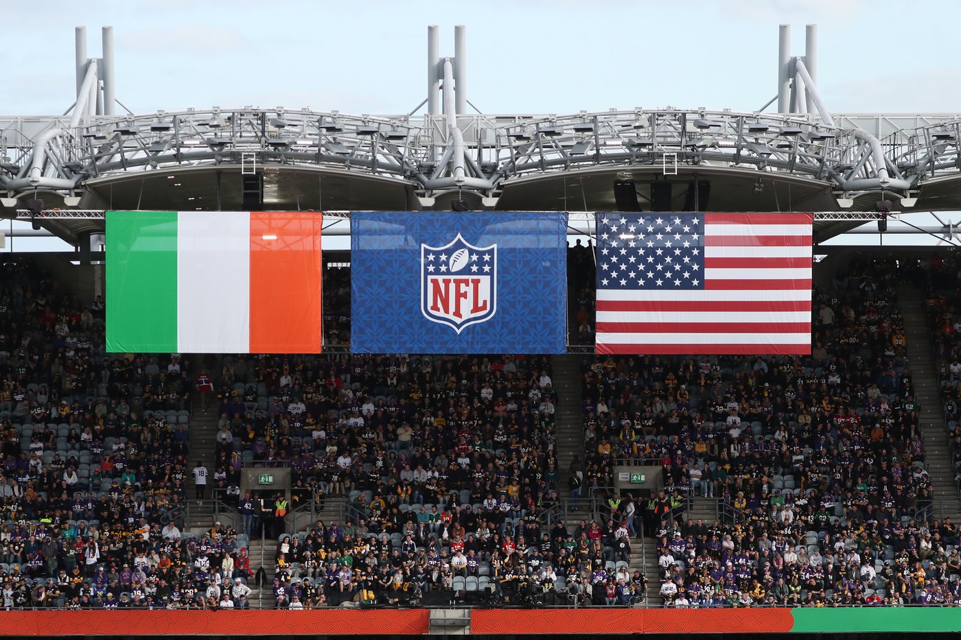 The Vikings take a 10-day, 2-game trip to Dublin and London, an NFL ...