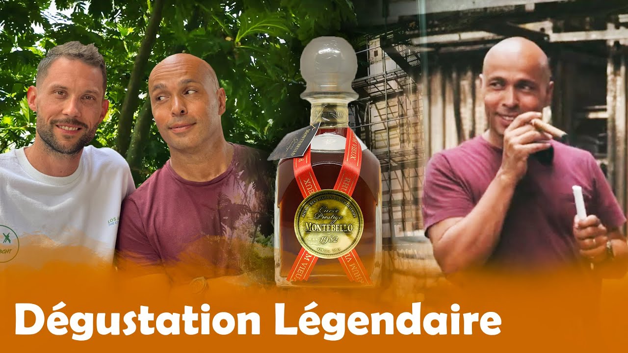 Dégustation légendaire de rhum avec Eric Judor au milieu des Caraïbes!