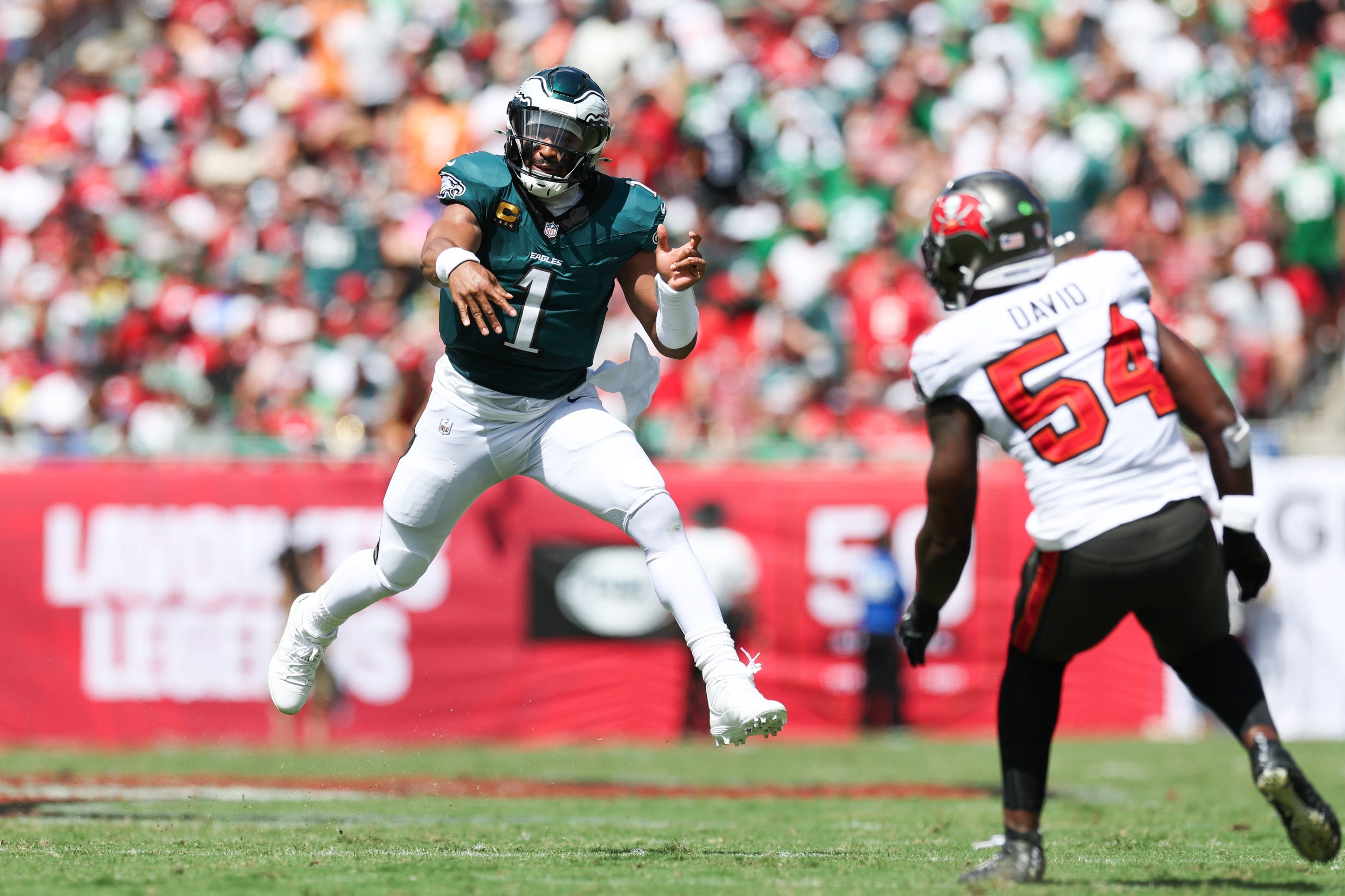 Eagles vs. Bucs: Takeaways from the first half as Philadelphia holds a ...