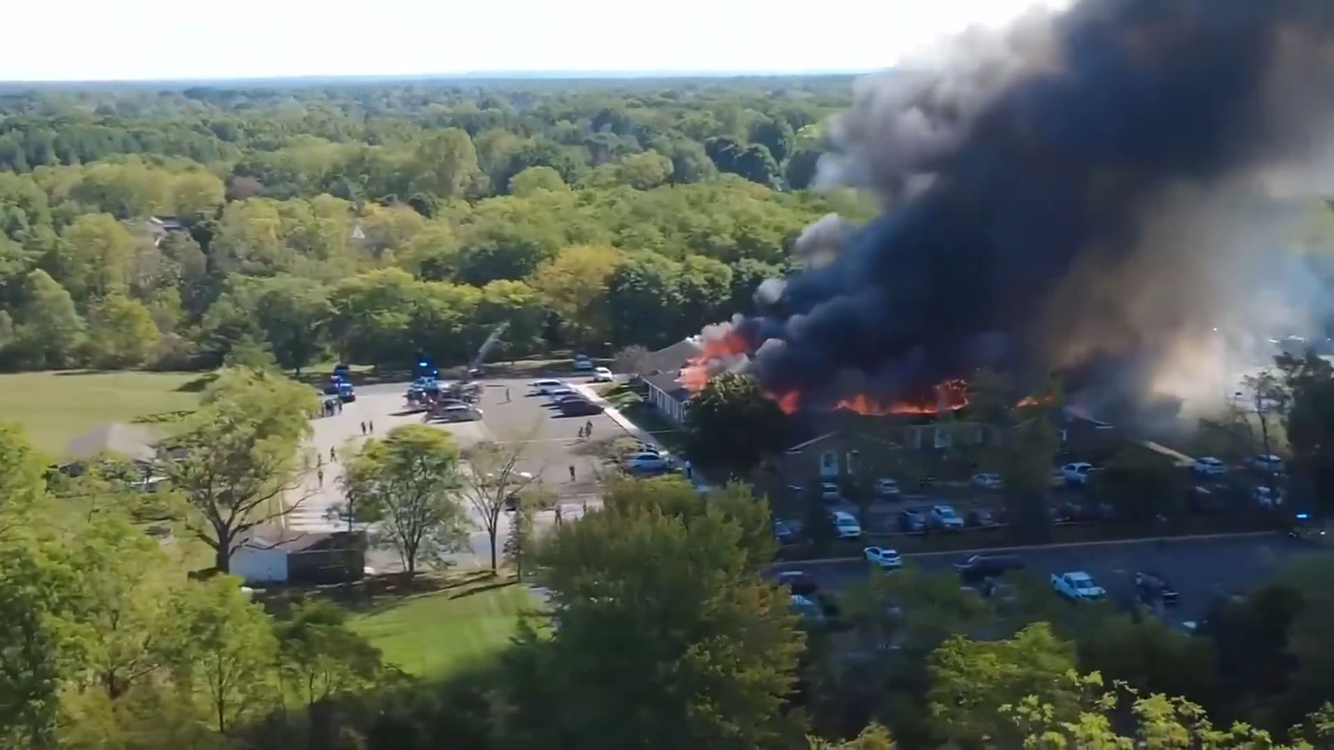 Five people dead, eight injured after shooting, fire at Michigan church ...