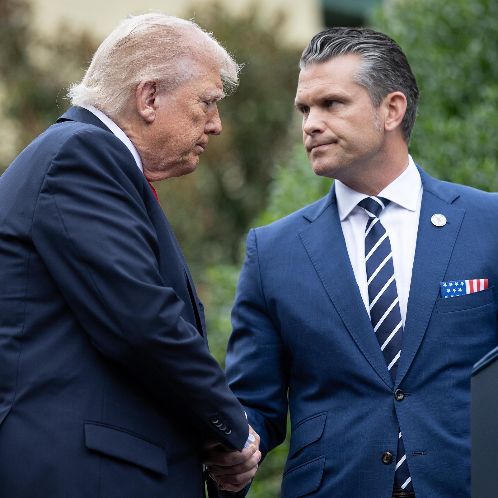 Trump plans to attend Hegseth's meeting with generals, admirals