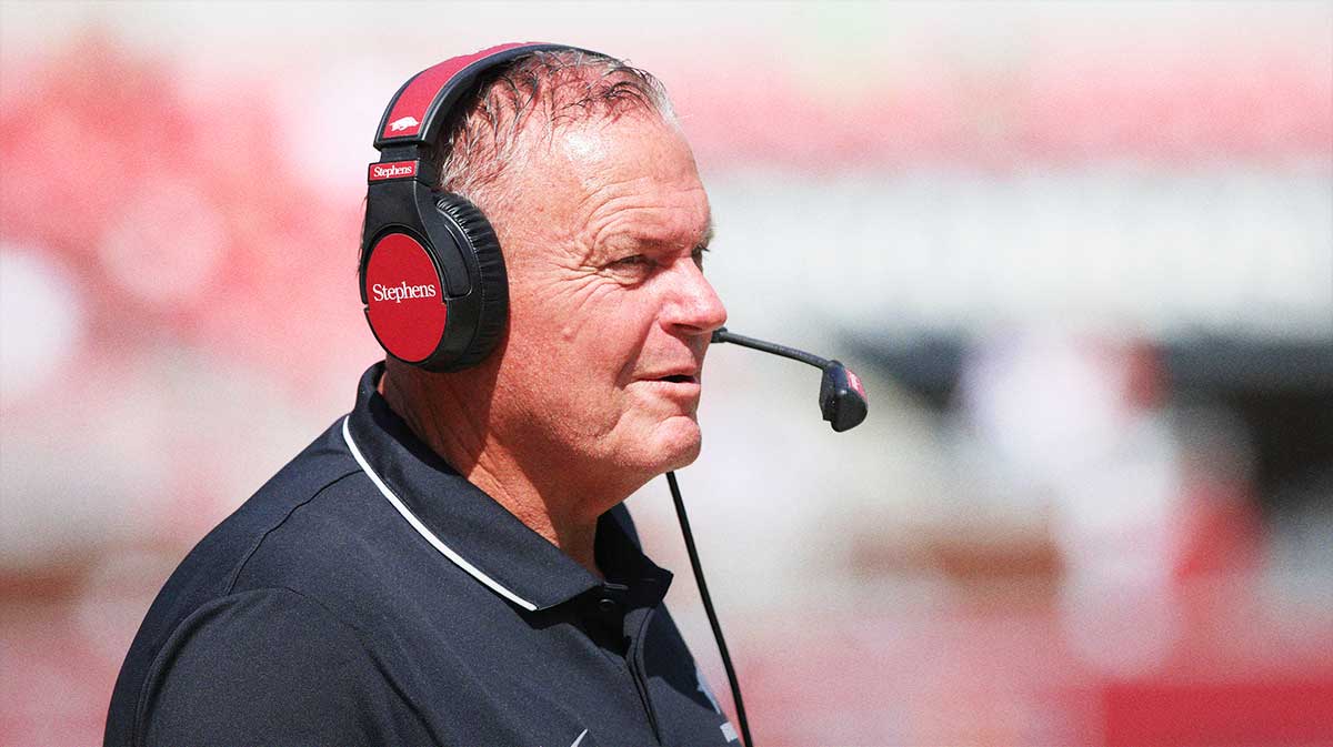 Arkansas coach Sam Pittman teases ‘possible’ changes after Notre Dame ...