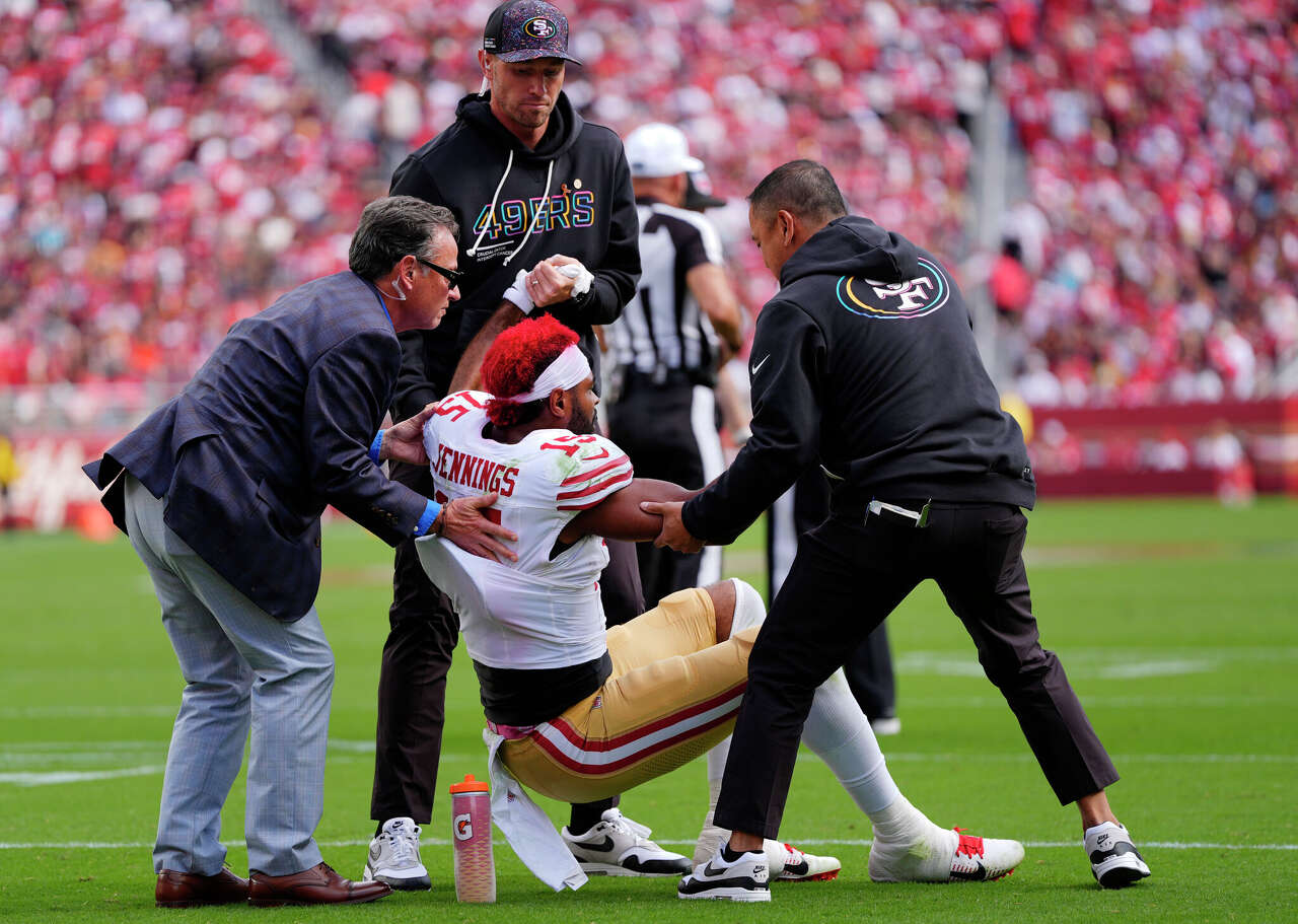 49ers injury woes have somehow created a traffic jam inside Levi's Stadium