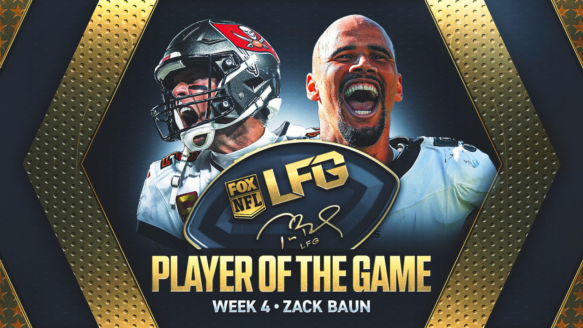 Eagles' 'Team Defense' Helps Zack Baun Earn Tom Brady's LFG Player of ...