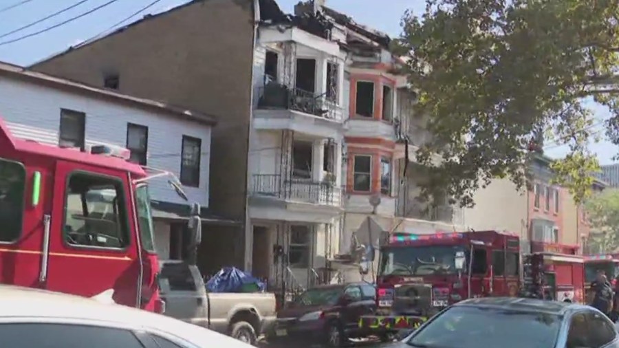 Firefighters injured, dozens displaced after Newark fire