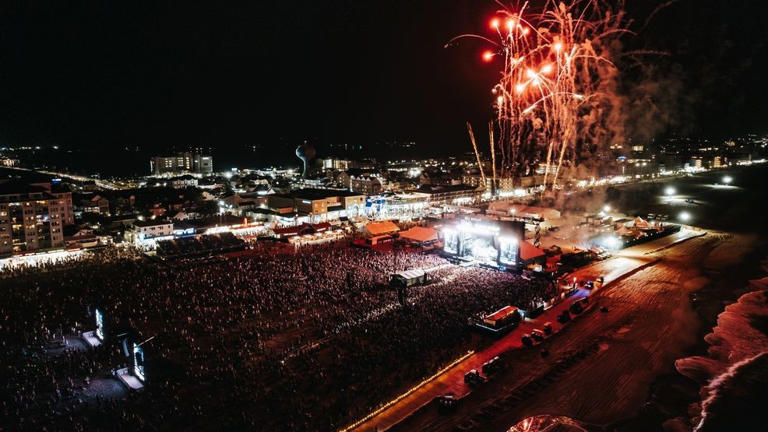 Crowds pack Ocean City as the 2025 Oceans Calling Festival continues