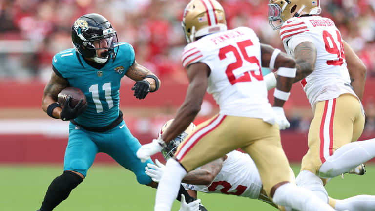 Parker Washington's punt return TD puts Jaguars ahead 26-14