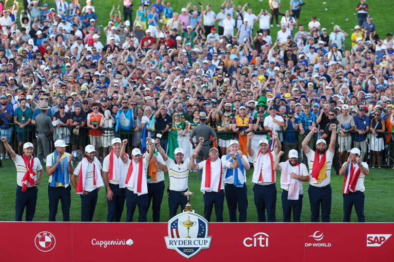 Europe ends US 10-year Ryder Cup home streak