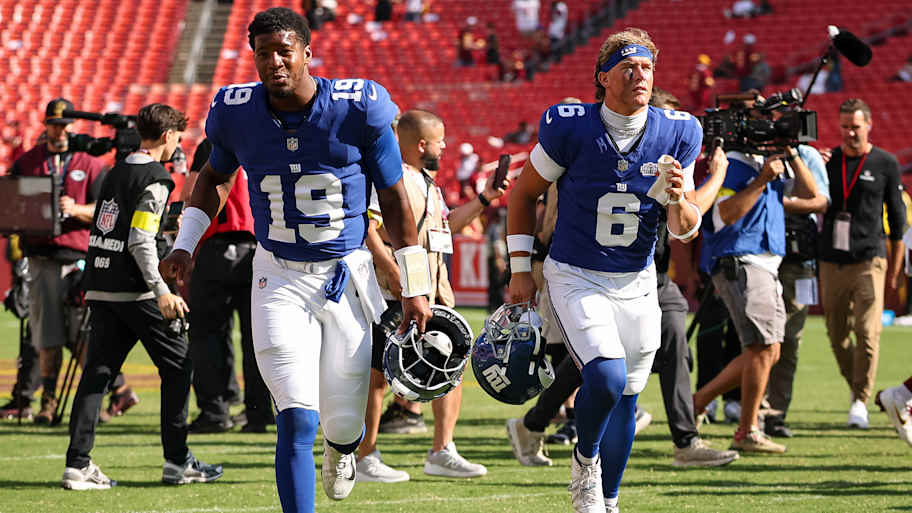 Jameis Winston had a priceless Jaxson Dart reaction to the Giants win ...