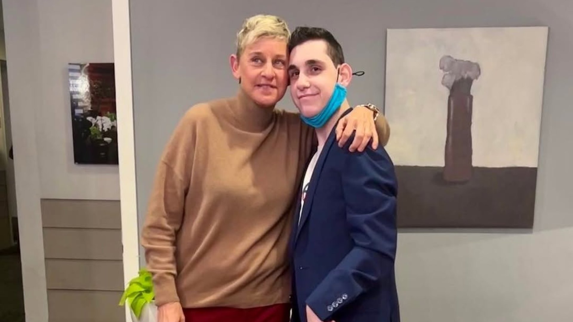 Ellen DeGeneres Honors ‘Boyfriend' Tayt Andersen After His Death at Age 19