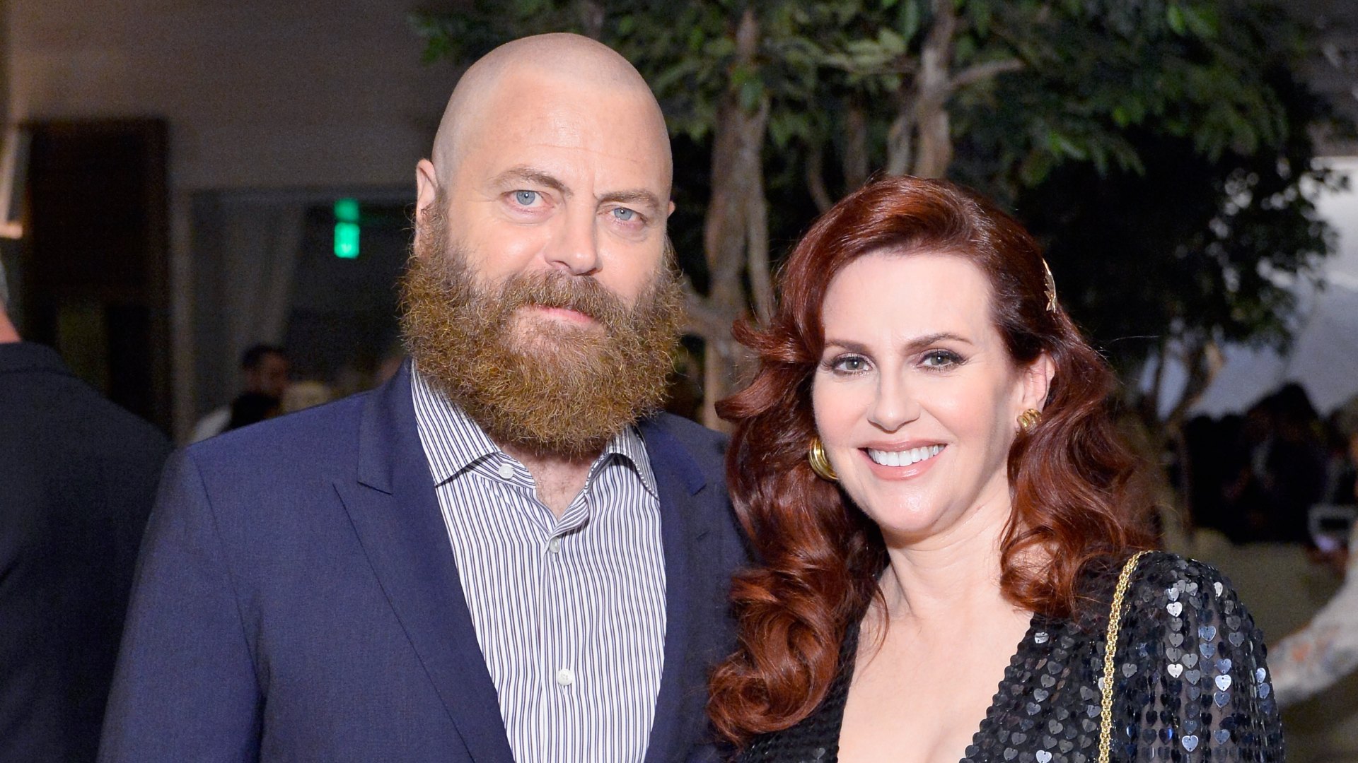 Nick Offerman Reveals Secret to 25-Year Marriage With Megan Mullally