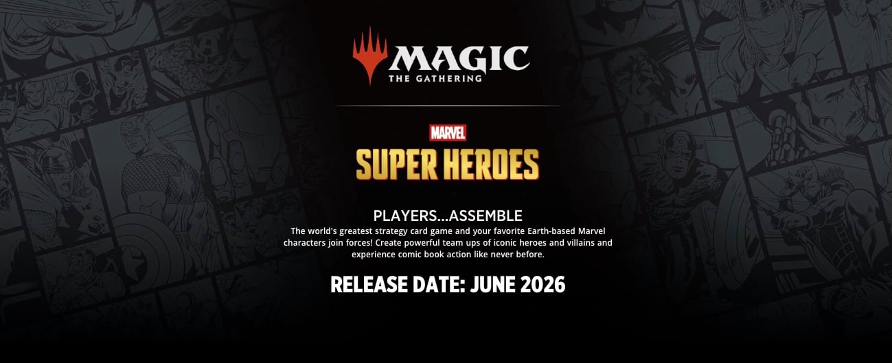 Magic: The Gathering 2026 roadmap includes Marvel, The Hobbit, Star ...