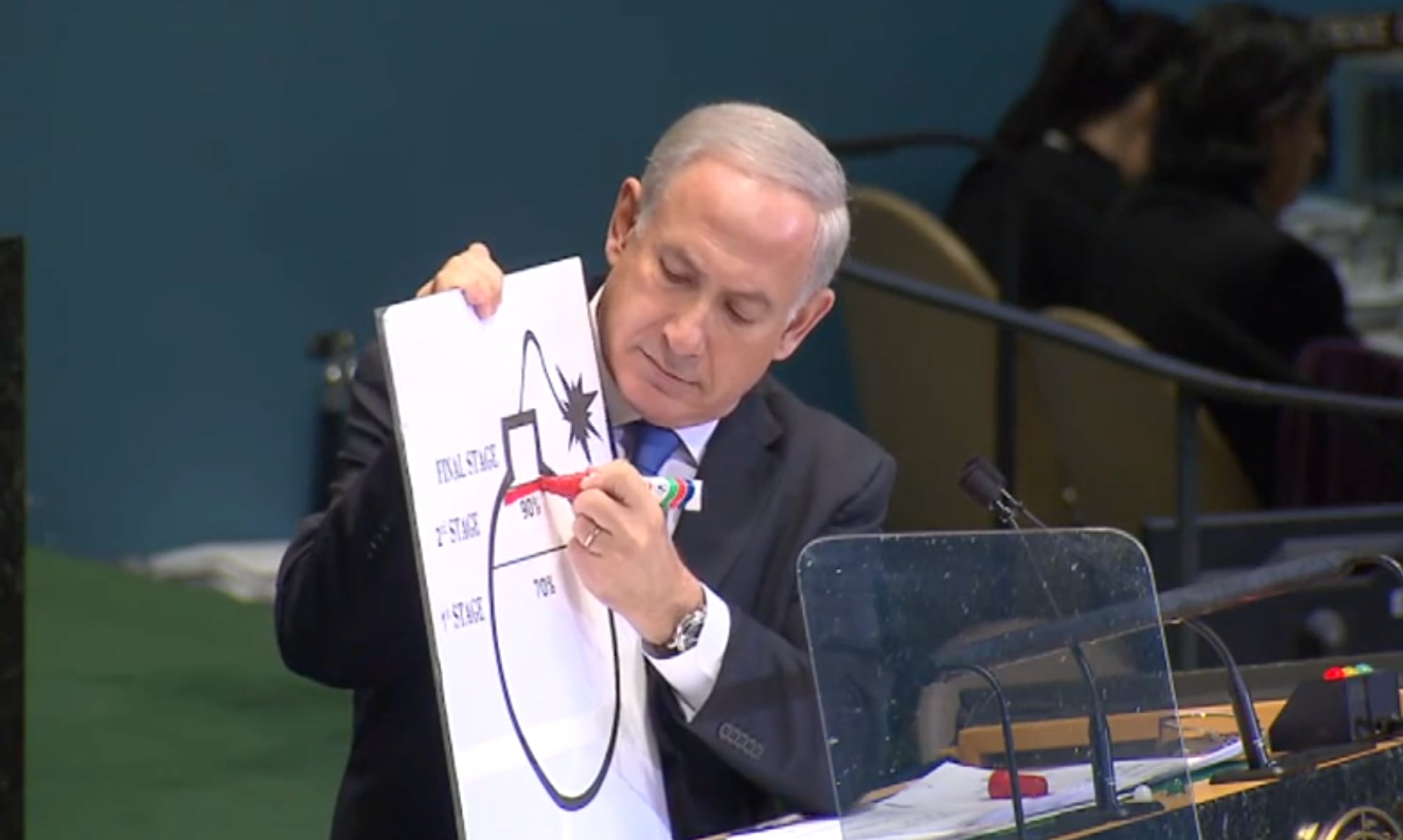 Netanyahu's UN Speech Met With Walkouts, Protests