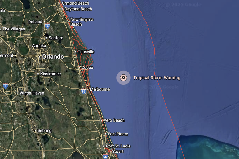 Tropical storm watch in effect for 2 Florida counties with intense 24 ...