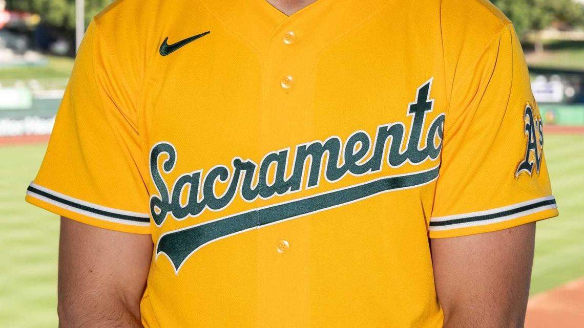 ‘Sacramento' to appear on Athletics' home jerseys next season, team ...
