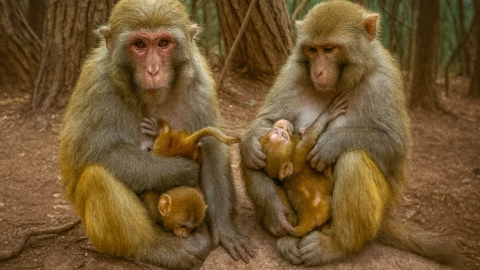 Life of a Monkey Family